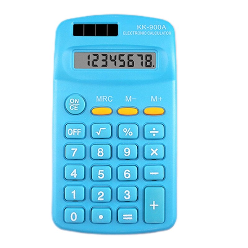 H05B Multi Color Calculator Palm Size 8 Digit Larg... – Grandado