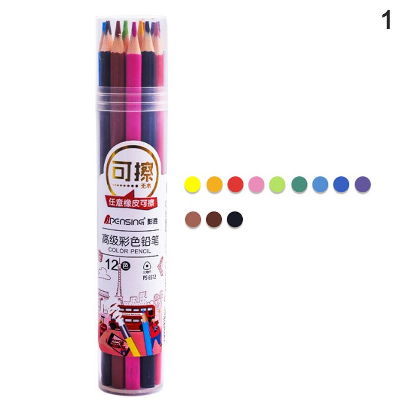 Natural wood pencil crayons Drawing Pencils for Su... – Grandado