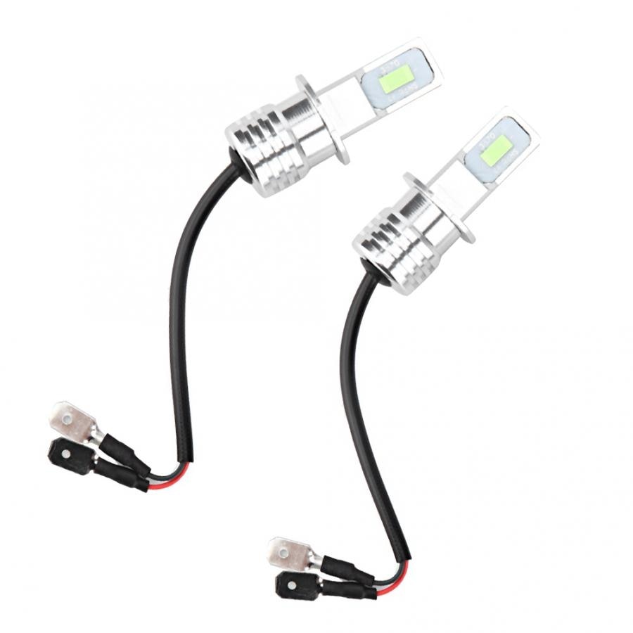 2Pcs H3 80W 8000K LED Nebel Licht Birne Lampe Eis ... – Vicedeal