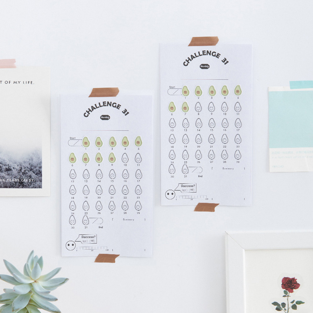 Habits Tracker Planner 31-Day Daily Planning Pad S... – Vicedeal