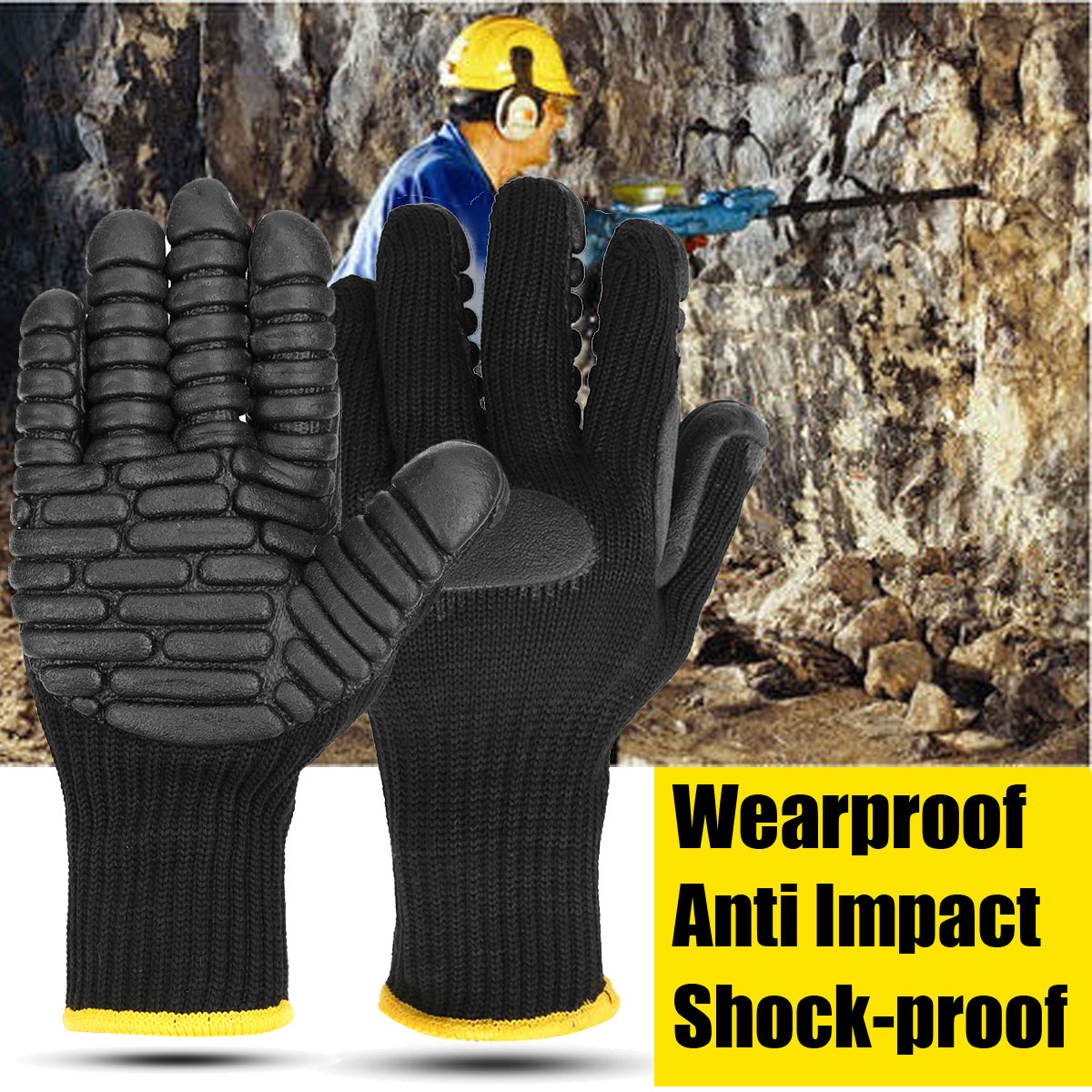 Safurance Anti Vibration Work Gloves Power Tool Sh... – Vicedeal