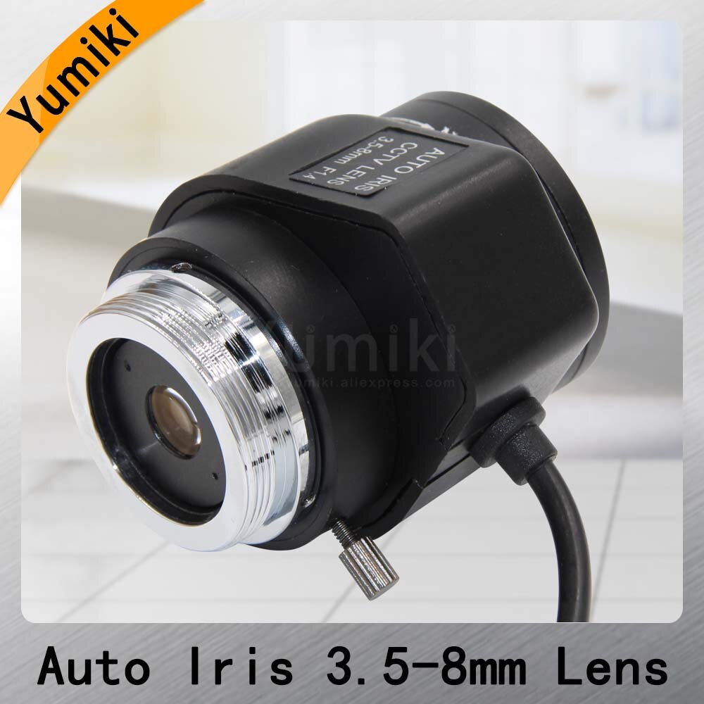 Yumiki Varifocal Lens Auto IRIS CCTV Lens 3.5-8.0 ... – Grandado