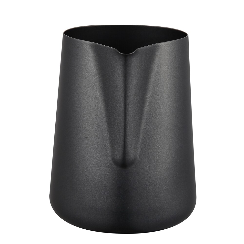 Milk Frothing Pitcher Non-Stick Frothing Black Tel... – Vicedeal
