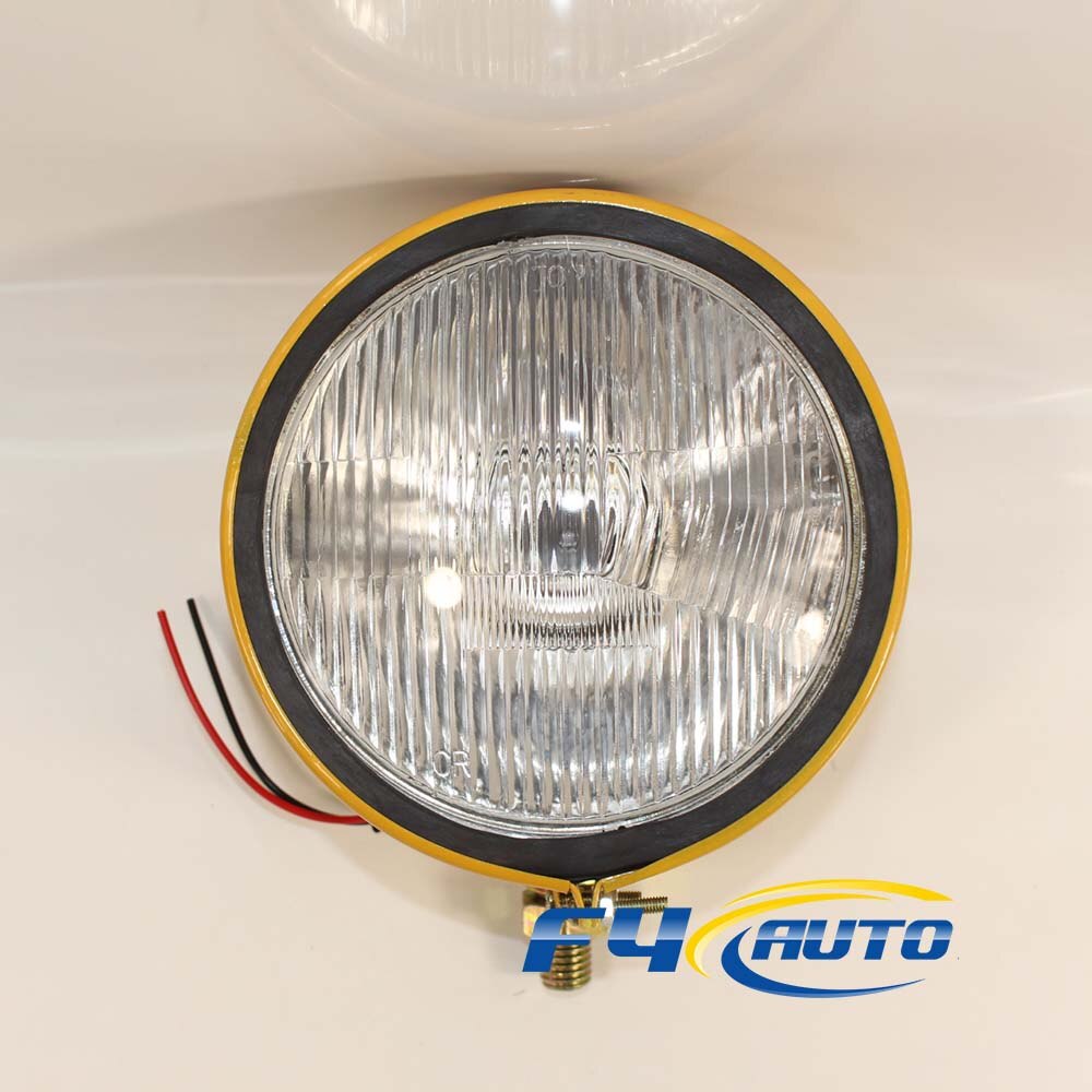 6Inch Round Yellow Metal Digger Work Light Lamps 1... – Vicedeal