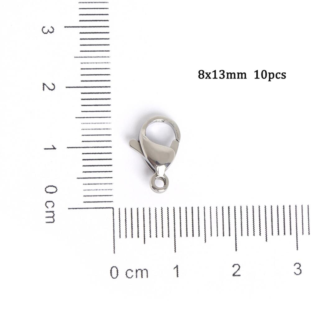 10pcs Stainless Steel Lobster Clasps For Bracelets... – Vicedeal