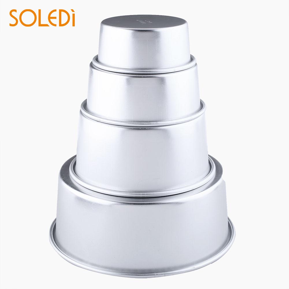 8" Aluminum Alloy Non-stick Round Cake Baking Moul... – Grandado