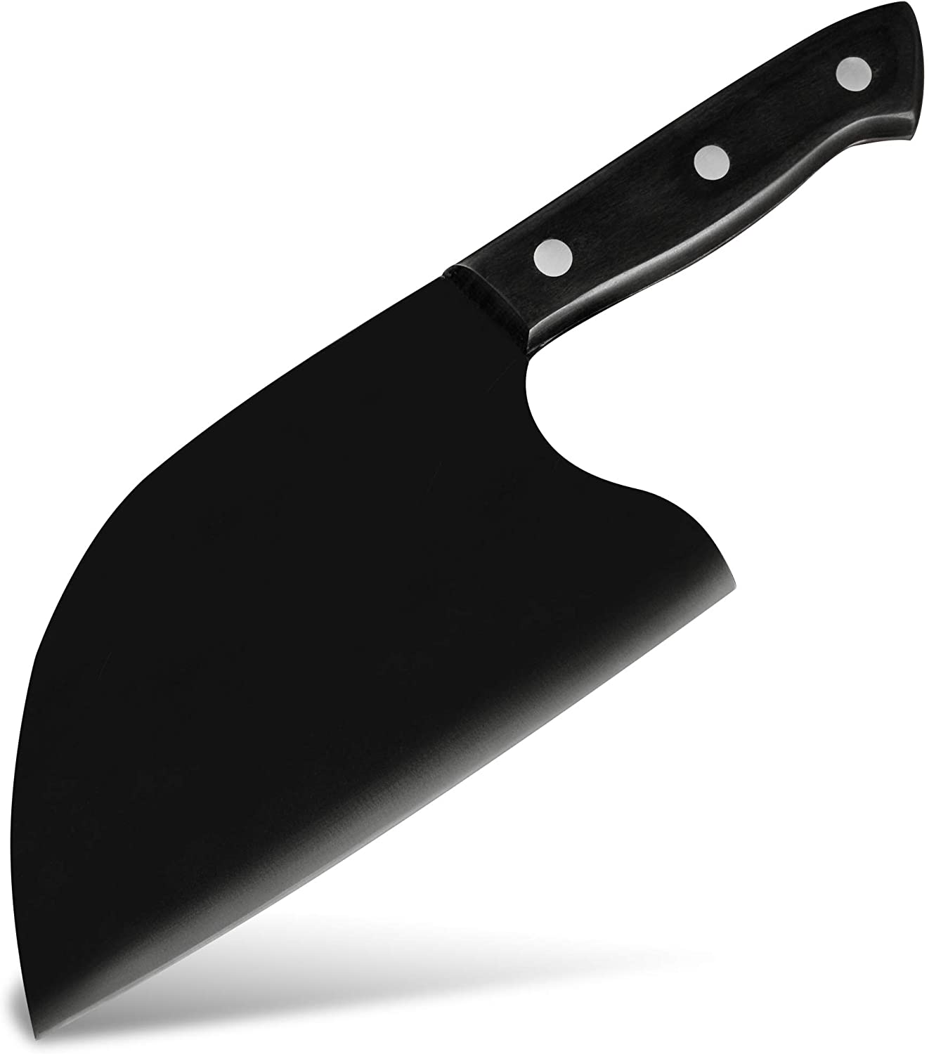 XYj Stainless Steel Serbian Chef Knife 7 inch Full... – Grandado