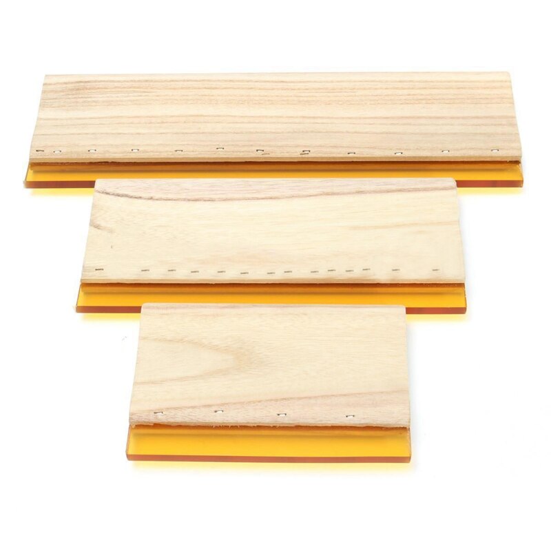 3 Pcs Silk Screen Printing Squeegee Ink Scaper Scr... – Grandado