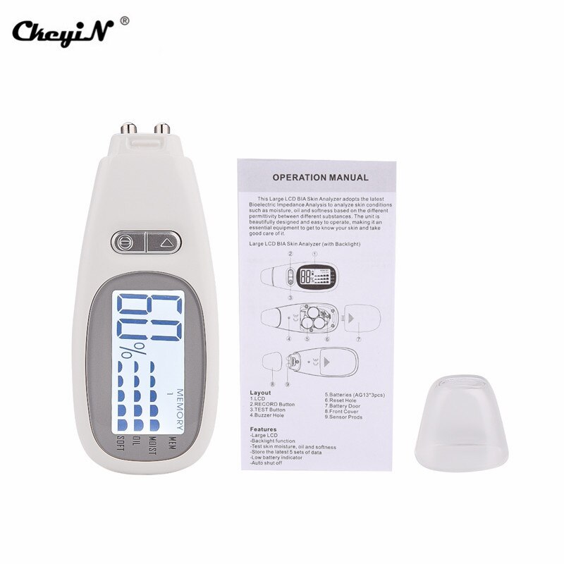 Digital Skin Analyzer LED Display Facial Moisture ... – Grandado