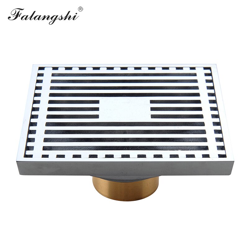 100*100mm Liner Bodenablauf Chrome Platz Wc Dusche... – Vicedeal