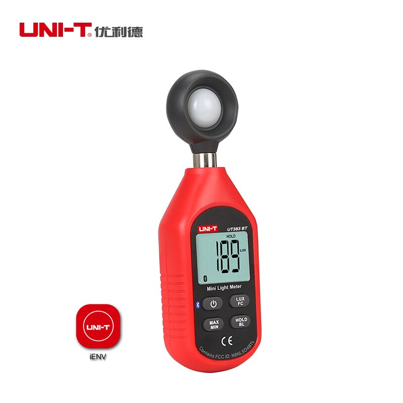 UNI T UT383BT Digital Bluetooth Luxmeter Handheld ... – Vicedeal