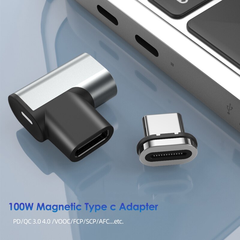 FLOVEME 100W USB to Type C Magnetic Adapter Fast C... – Grandado