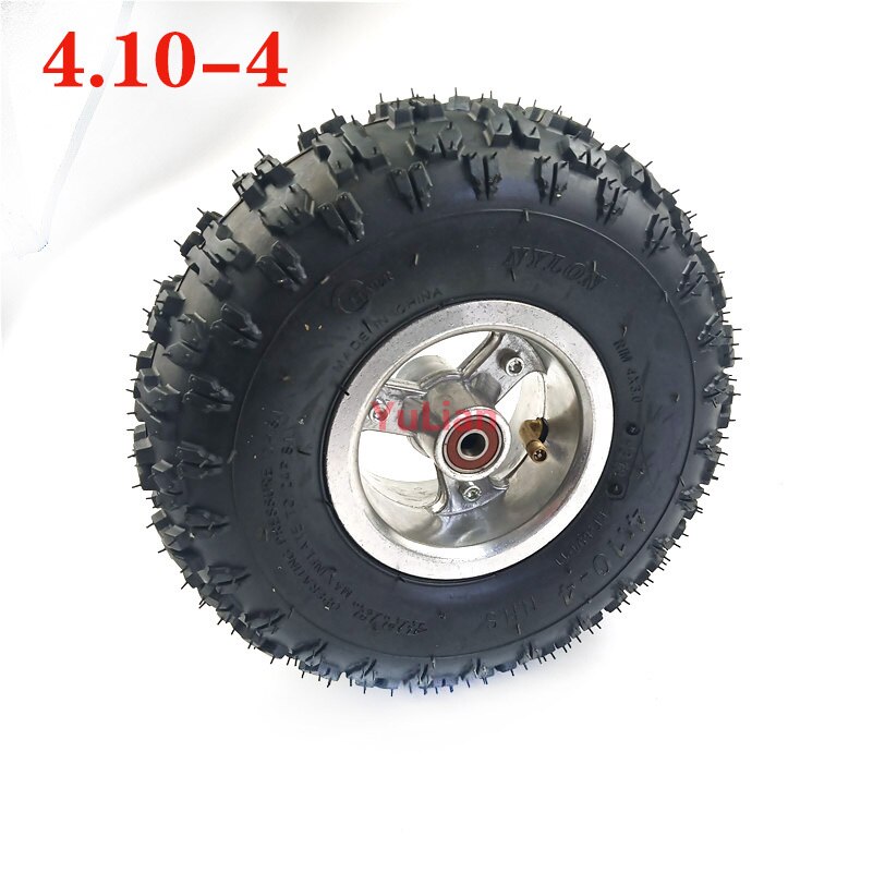 4.10/3.50-4 Wiel 4.10- 4 "Inch Rear Wheel Tyre Voo... – Grandado