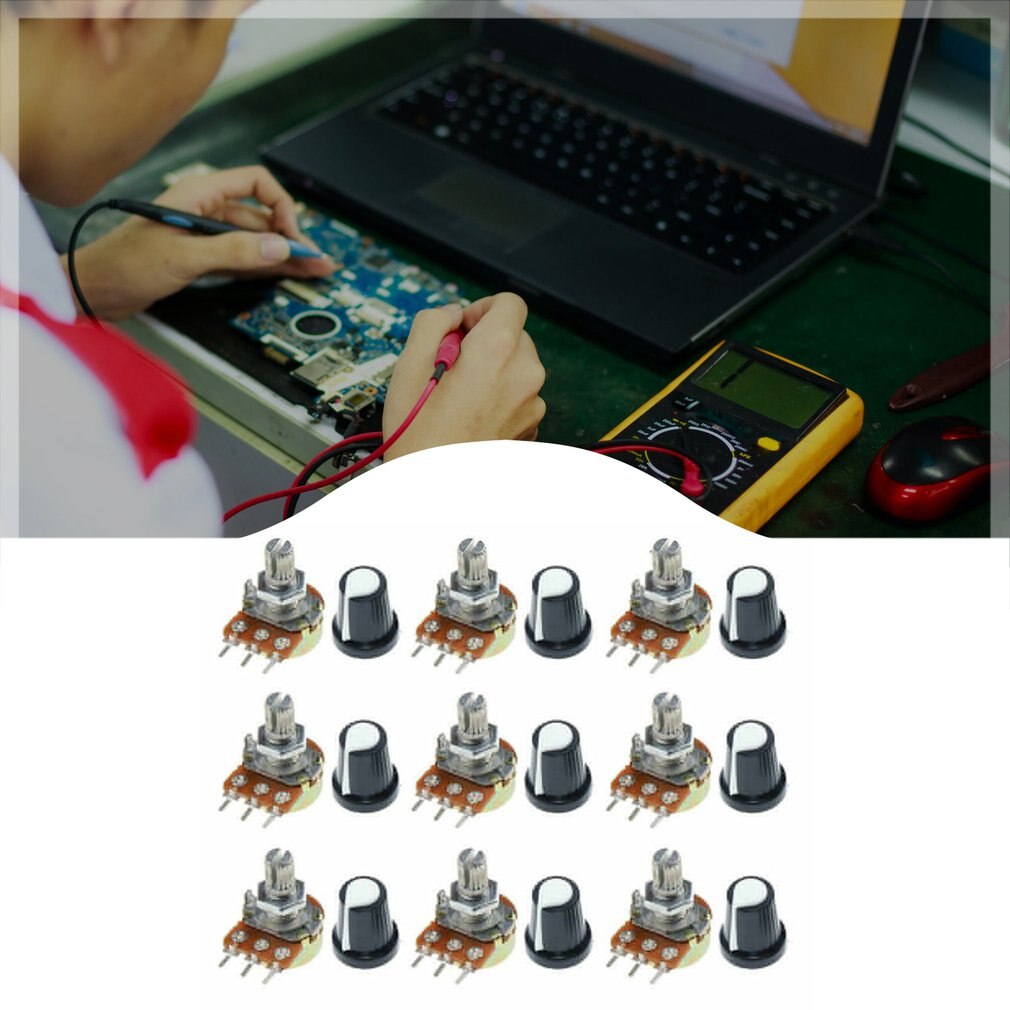 Potentiometer Kit With Cap 9PCS WH148 9 Specificat... – Grandado