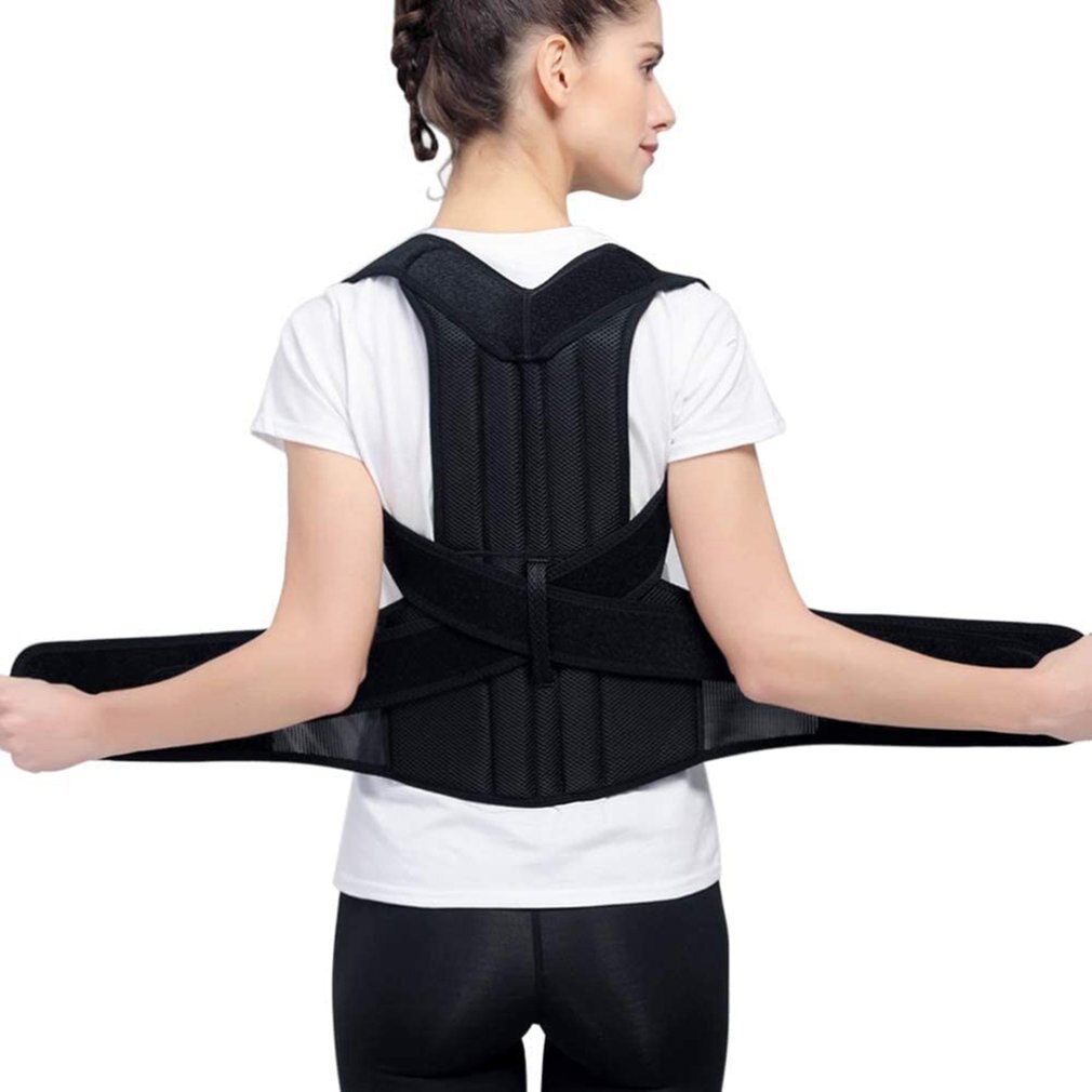 Adjustable Posture Corrector Back Support Shoulder... – Vicedeal