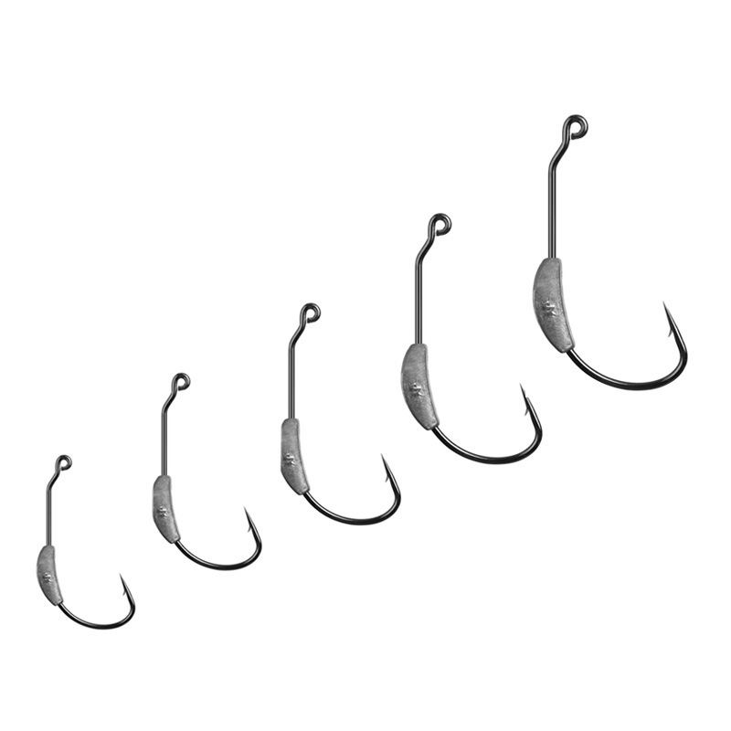 5PCS Jig Crank Head Barbed Hook 2g 3g 5g 7g Soft L... – Grandado