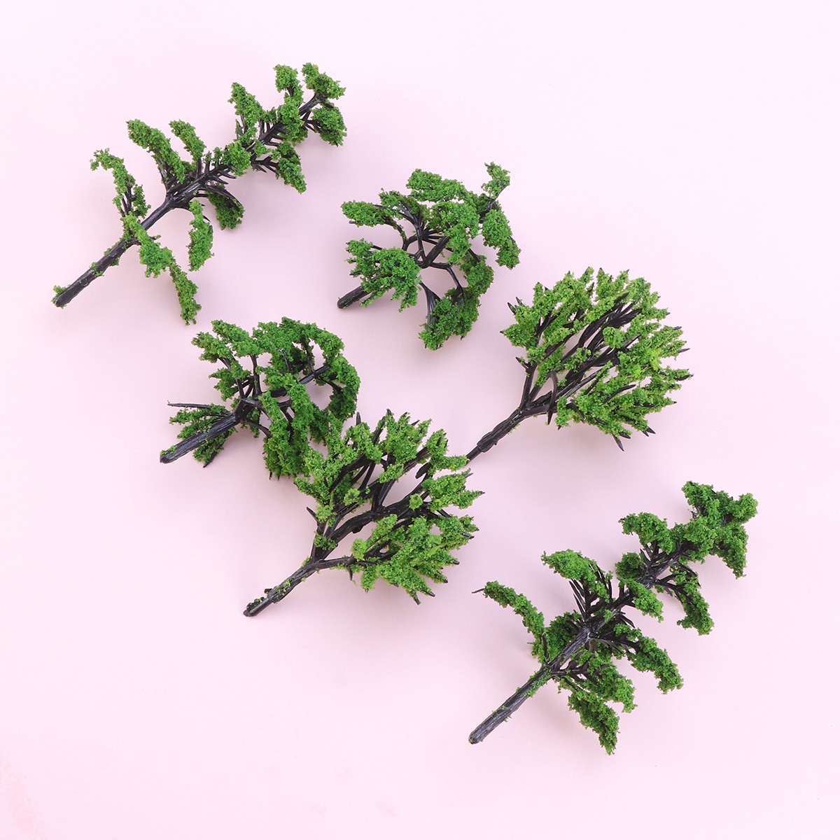 25pcs Model Trees Pagoda Park Poplar Forest Pine M... – Grandado