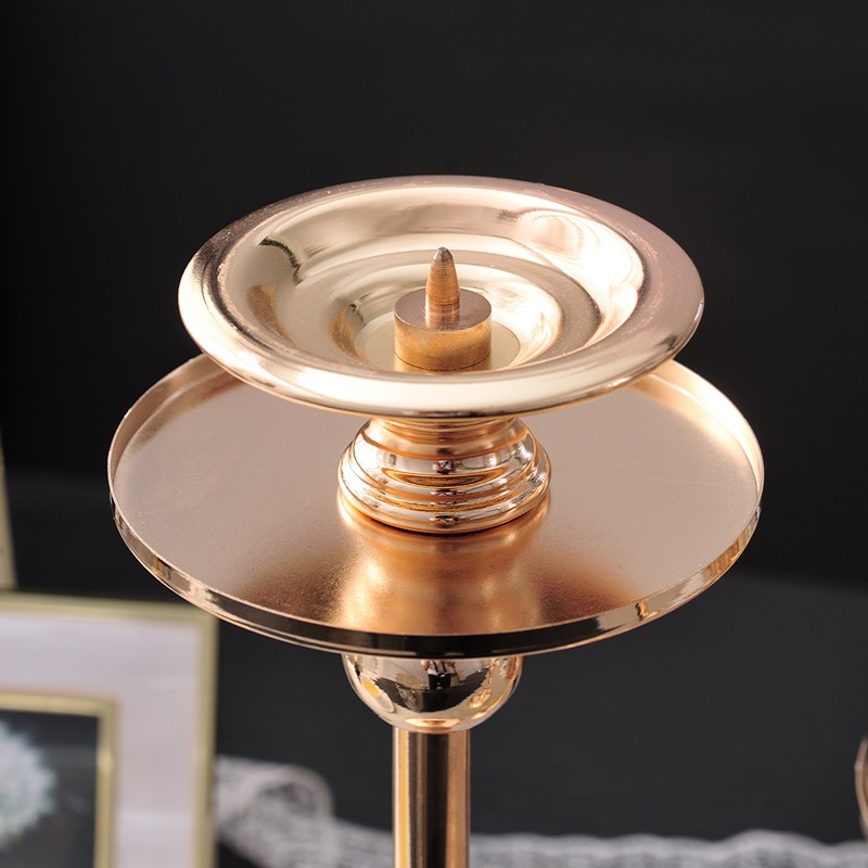 Glass Luxury Candle Holders Wedding Decorations Ro... – Grandado