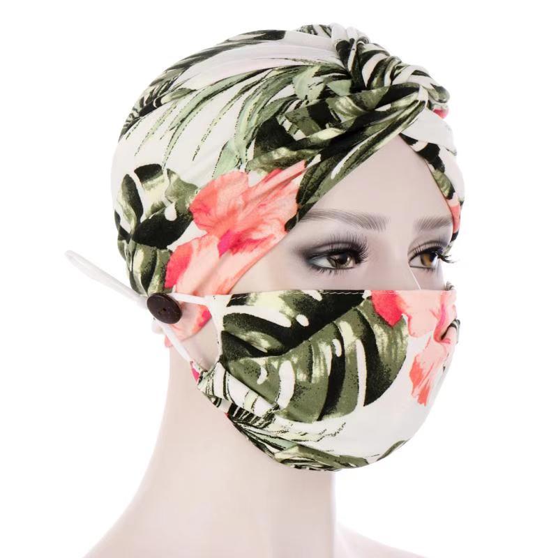 2PCS/Set Masks hijab femme musulman Headscarf Head... – Vicedeal