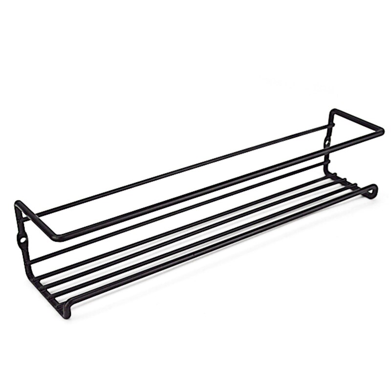 Set of 4 Wall-Mount Spice Rack Organizers - Metal ... – Grandado