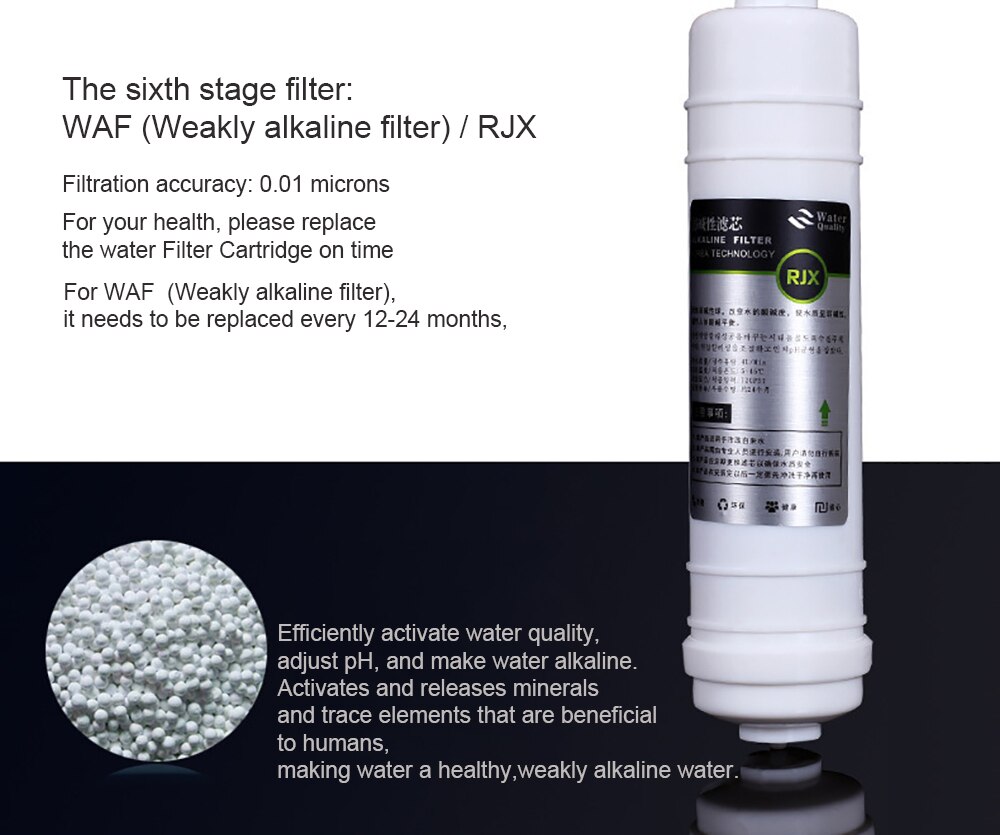 the 6th stage WAF RJX Weakly alkaline filter Cartr... – Grandado