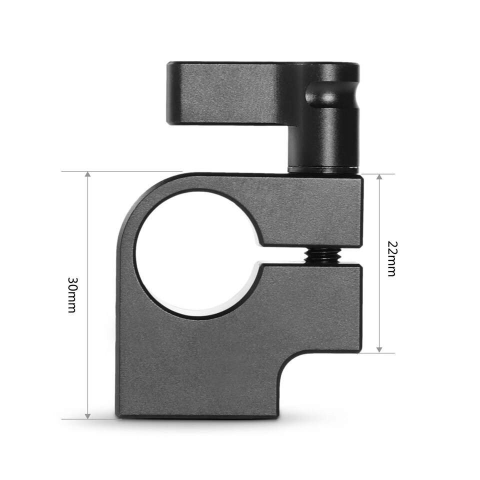 SmallRig Single 15mm Rod Clamp with Double 1/4-20 ... – Grandado