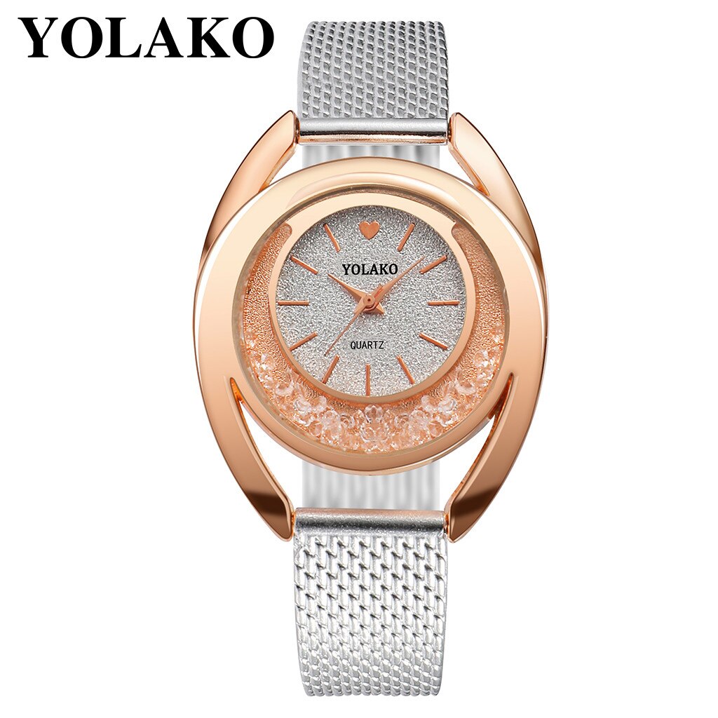 YOLAKO Women Watches Bracelet Quartz Clock Ladies ... – Vicedeal