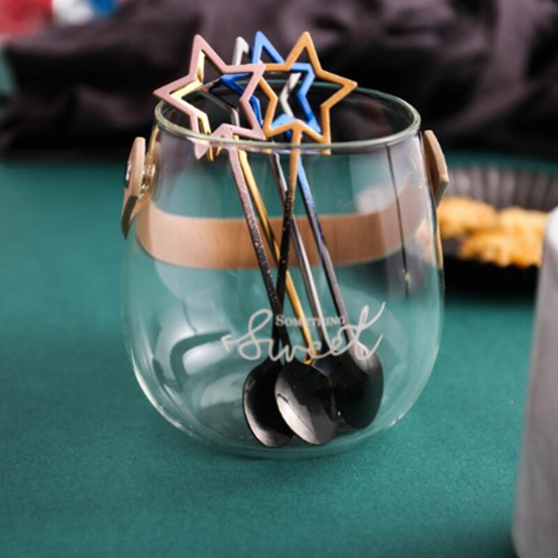 Stainless Steel Coffee Spoon Star Shape Dessert Ic... – Grandado