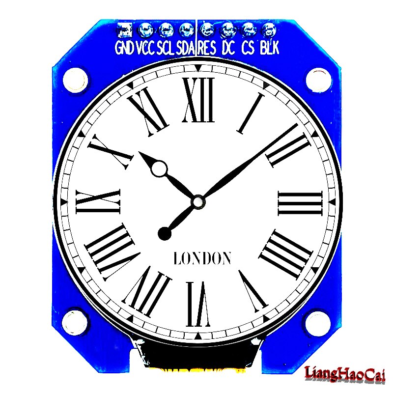 IPS 1.28 inch 12PIN SPI TFT LCD board Color Round ... – Grandado