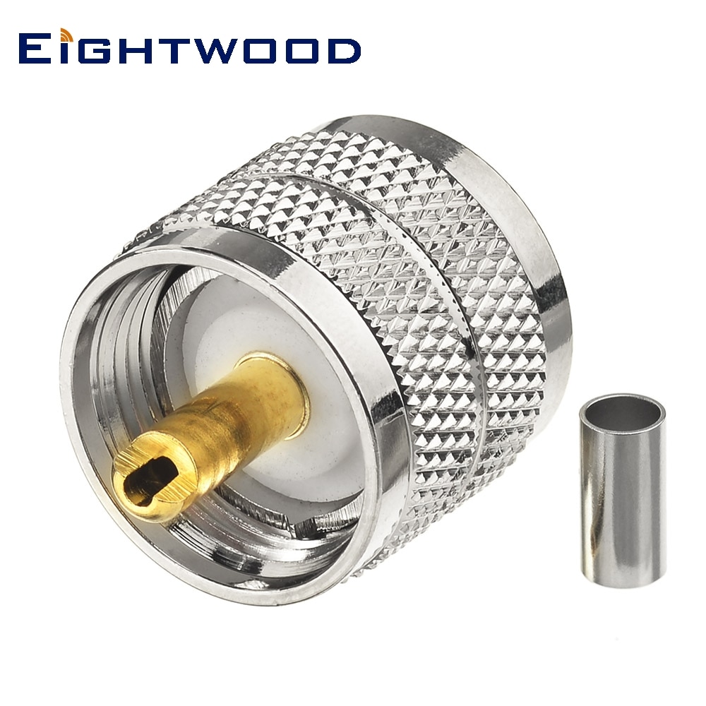 Eightwood-conector de antena de Radio CB, 5 PL-259... – Grandado