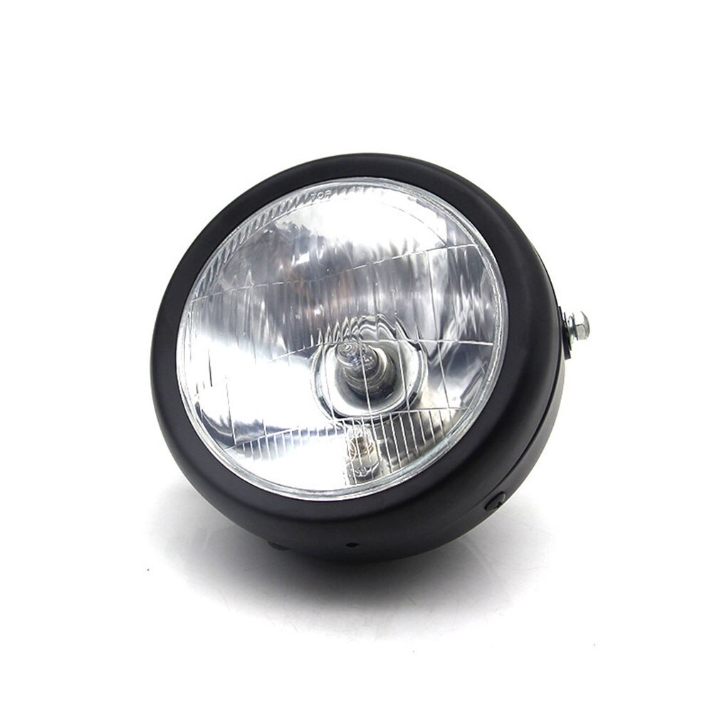 12V Vintage Round Motorcycle Refit Headlight Motor... – Grandado