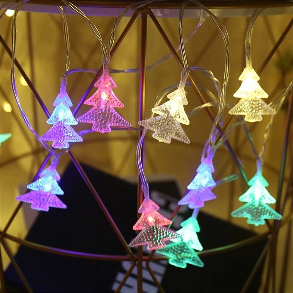 Árvore de natal ao ar livre luzes led string 10/20... – Vicedeal