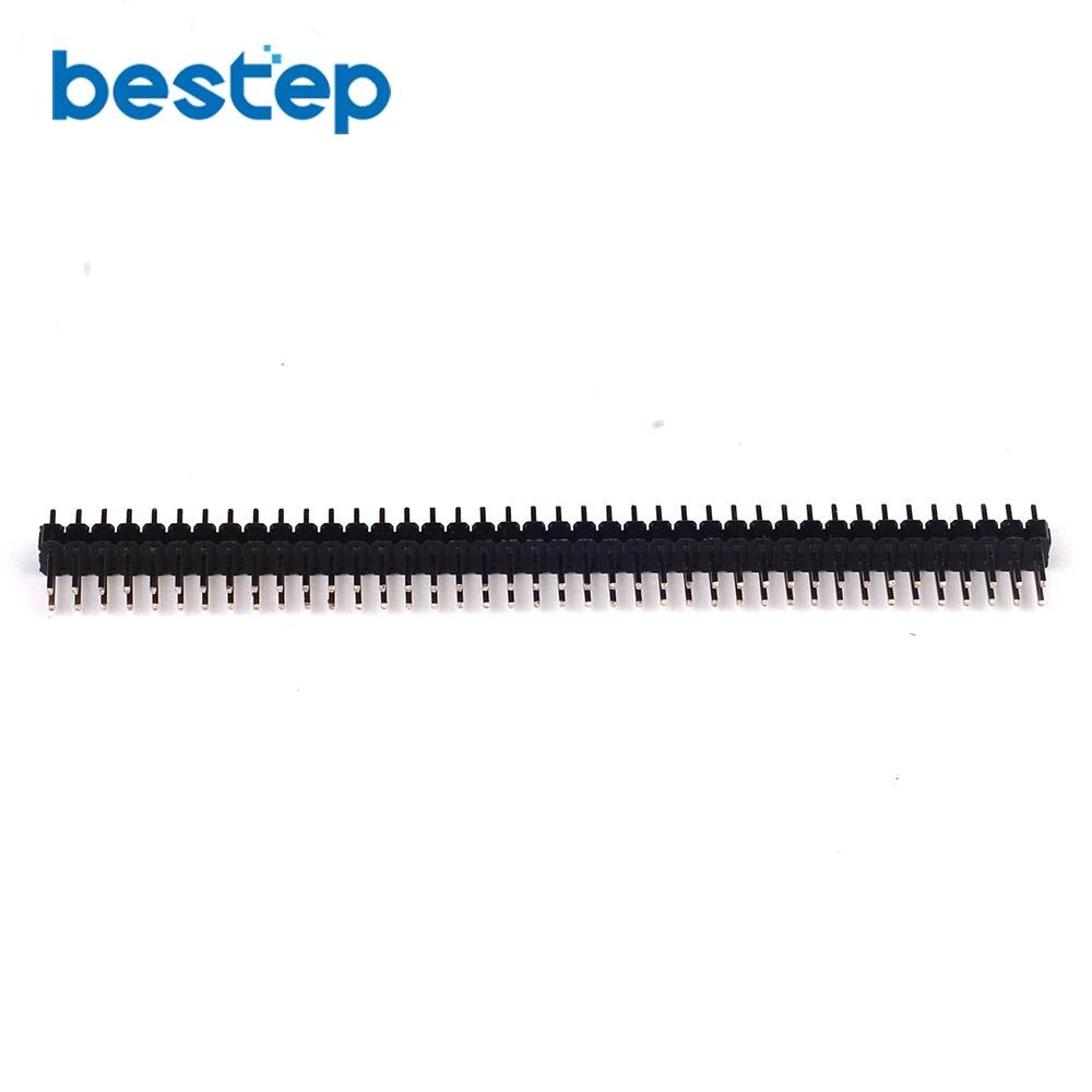 20PCS 2.54mm 2x40 Pin Male Double Row Pin Header S... – Grandado