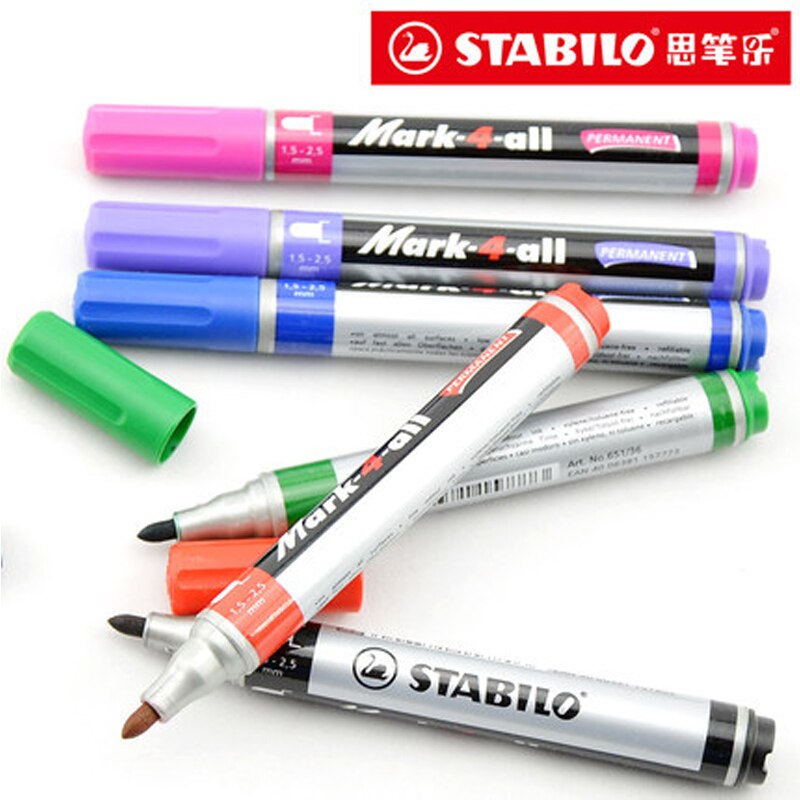 3pcs Stabilo 651 Colored Art Marker Pen Marker Pen... – Grandado