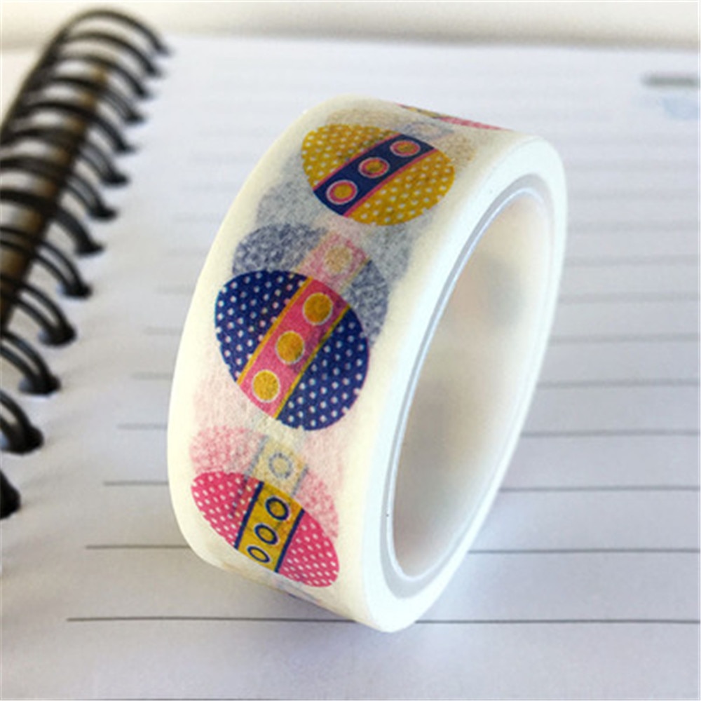 Easter Egg Tape Color Writable Hand Tearing Sticke... – Grandado