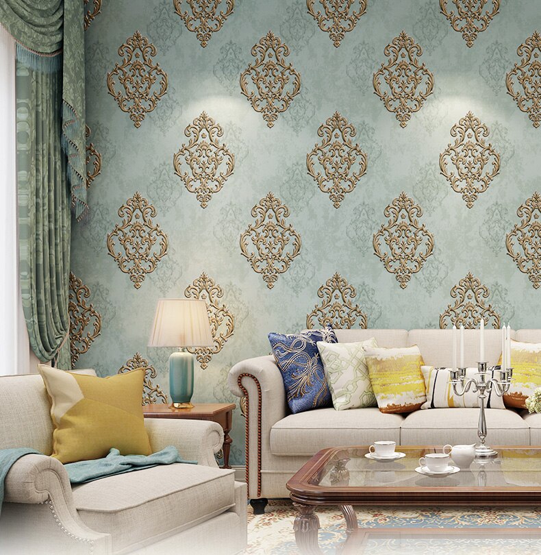 53Cm * 10M 3D Dikke Vliesbehang Ccarved Reliëf Woo... – Grandado