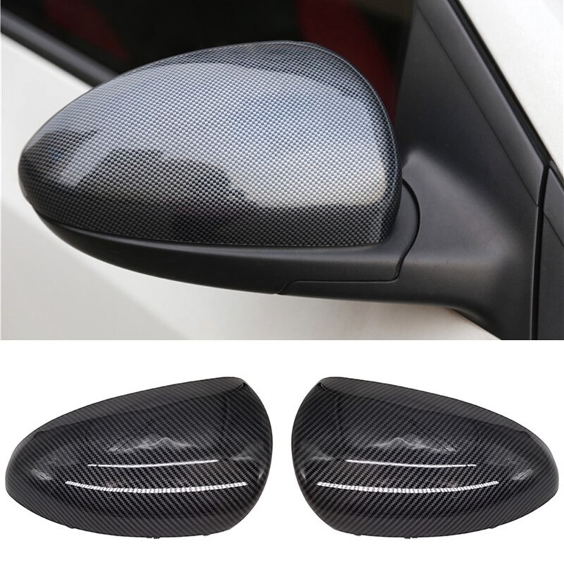 Car Exterior Rear View Mirror Cover Styling Carbon... – Vicedeal