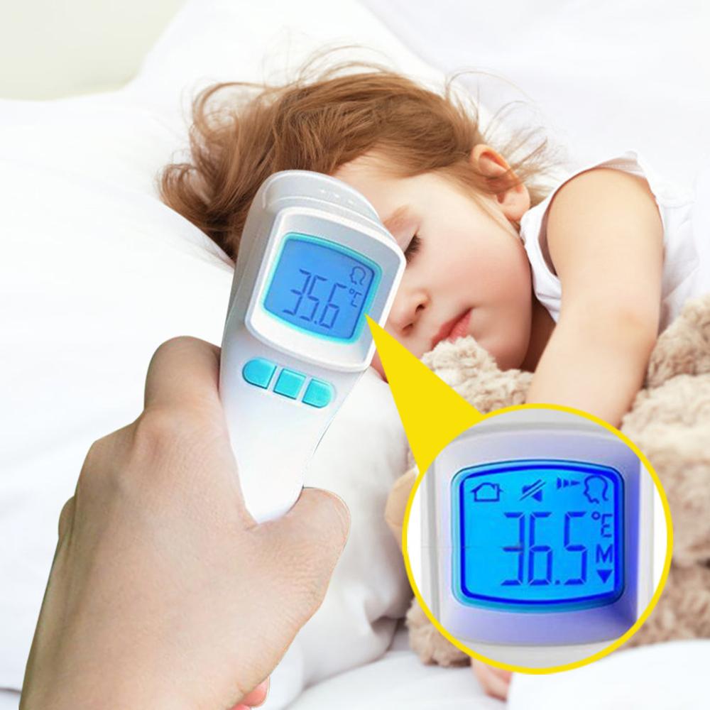 Forehead Thermometer Digital Infrared Fever Alarm ... – Vicedeal