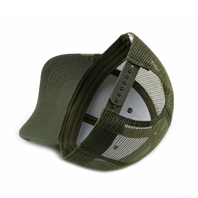 Mode Camouflage Mesh Baseball Cap Ademend Snapback... – Vicedeal