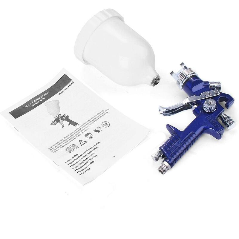 120ml HVLP Air Spray Gun Auto Paint Car Detail Bas... – Vicedeal