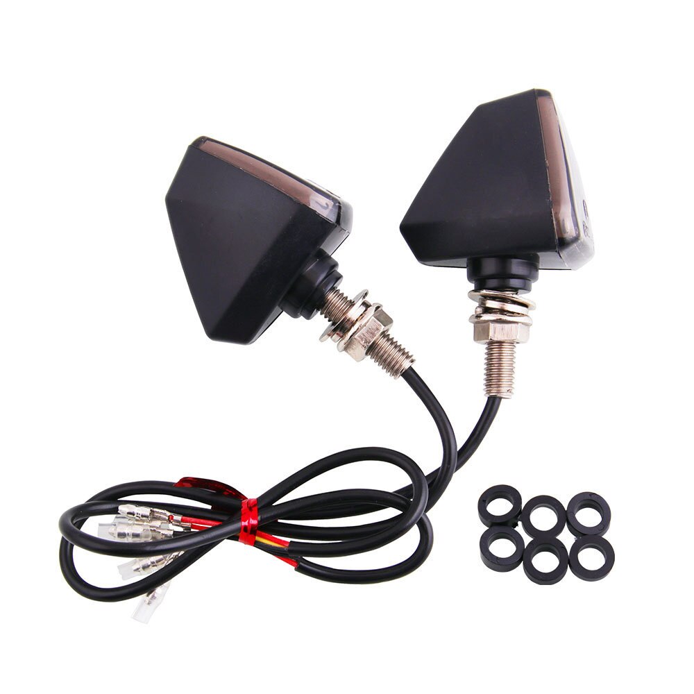 2*Universal Motorcycle Bike Amber LED Turn Signal ... – Grandado
