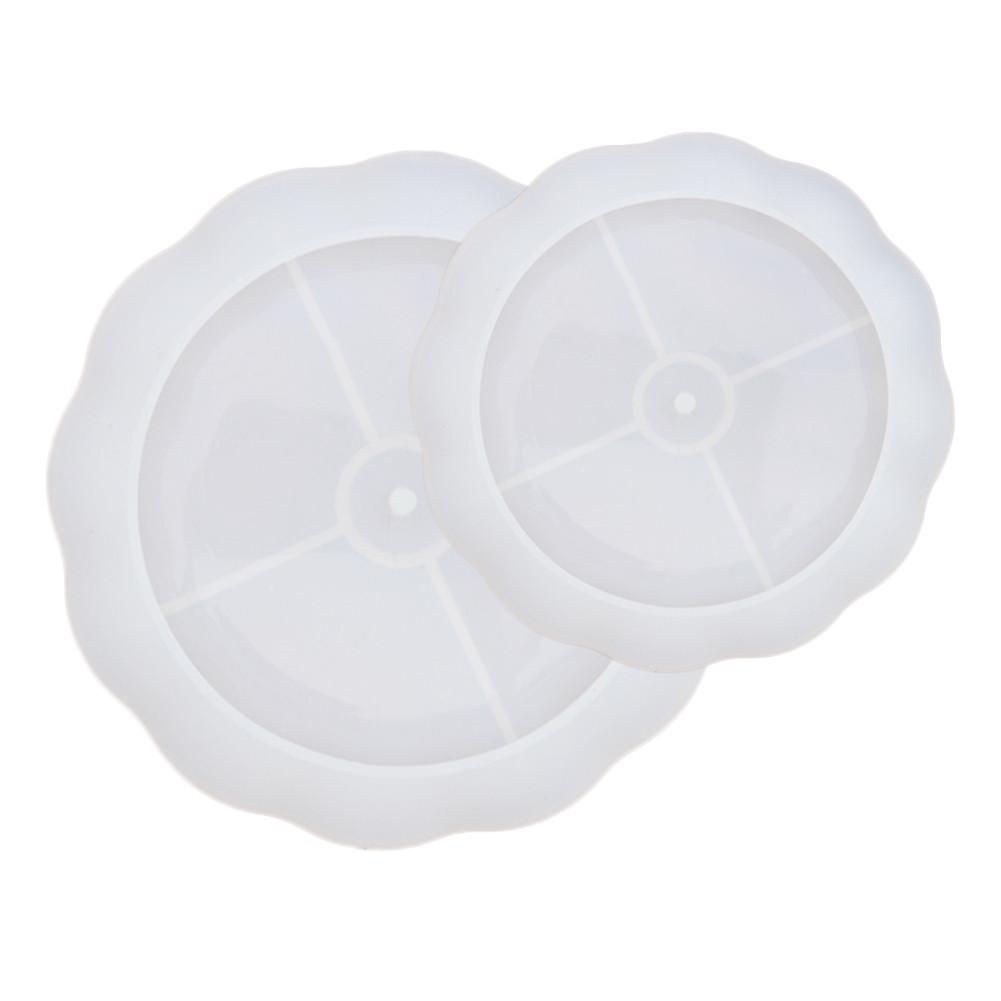 2 Tier Cake Fruit Tray Mold Crystal Epoxy Resin Ca... – Grandado