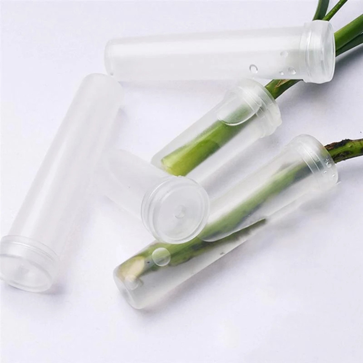 100Pcs Plastic Culture Tubes Durable Flower Growin... – Grandado