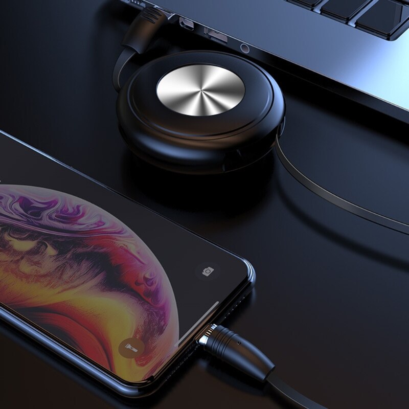 1 Pc Retractable Magnetic Charging Cable Multi-Fun... – Grandado