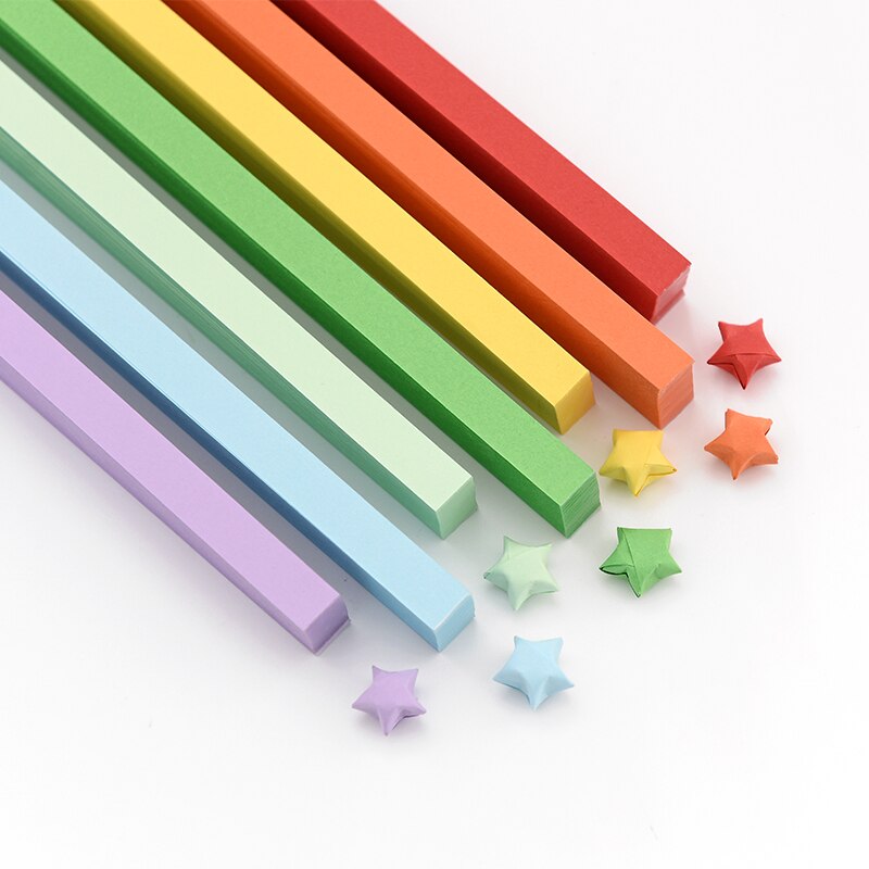 Dubbi 50pcs/lot noctilucent star color paper handm... – Grandado