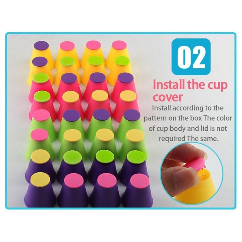 Concentration Training Color Training Toy Table Ga... – Grandado