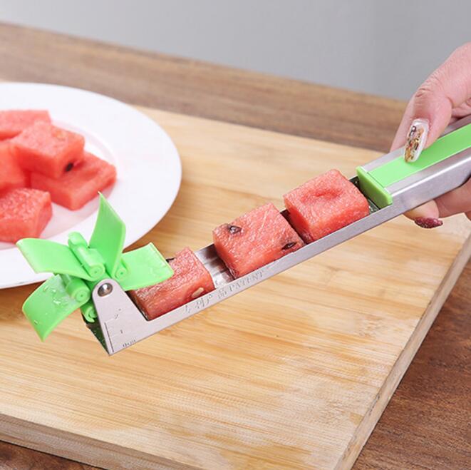 Stainless steel Watermelon Cutter Windmill Shape W... – Grandado