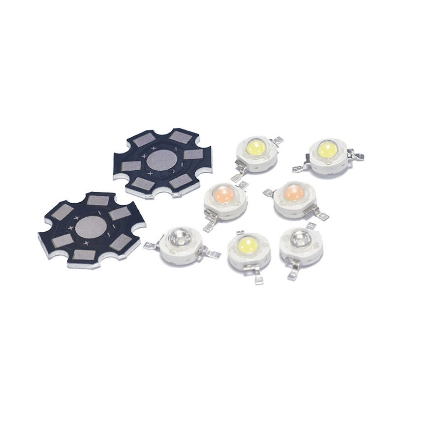 10PCS/LOT High power led beads 1w 3w 3.2V-3.6V whi... – Vicedeal