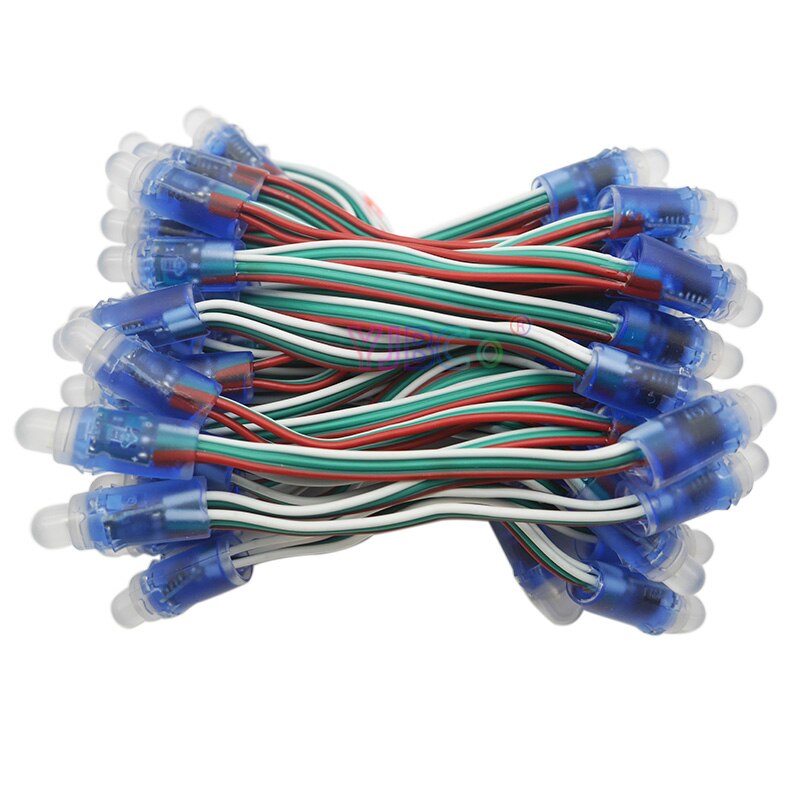 DC5V 50 Pcs Full Color IP68 WS2811 IC RGB Pixel LE... – Grandado