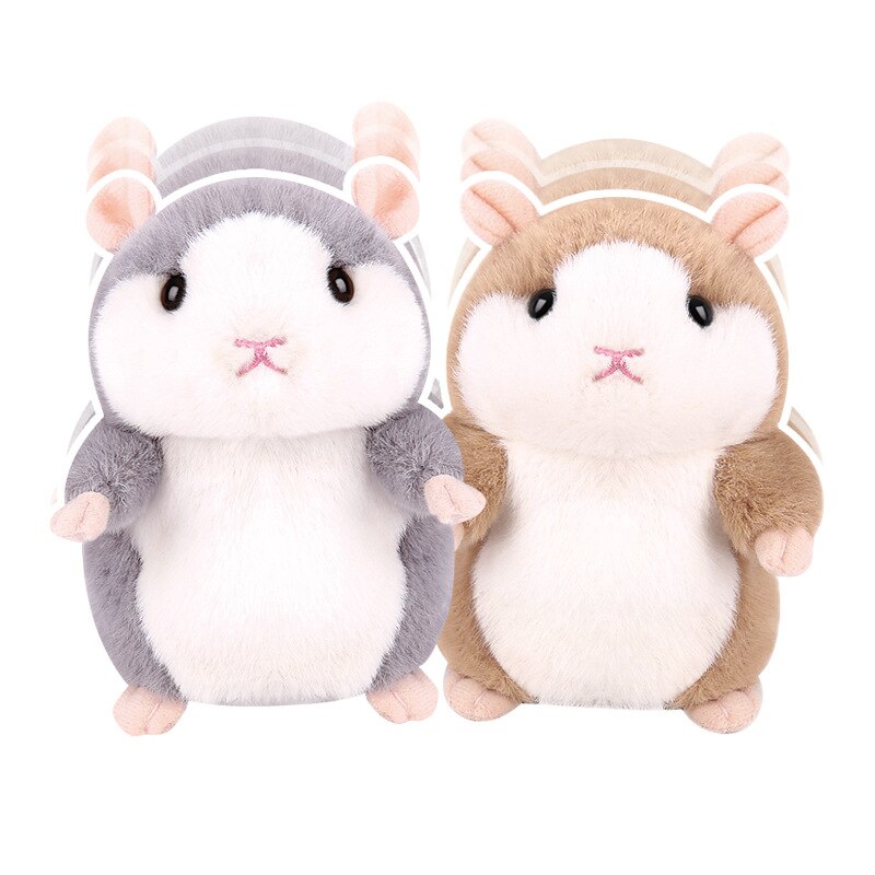 Talking Hamster Plush Toy Cute Speak Sound Record ... – Grandado